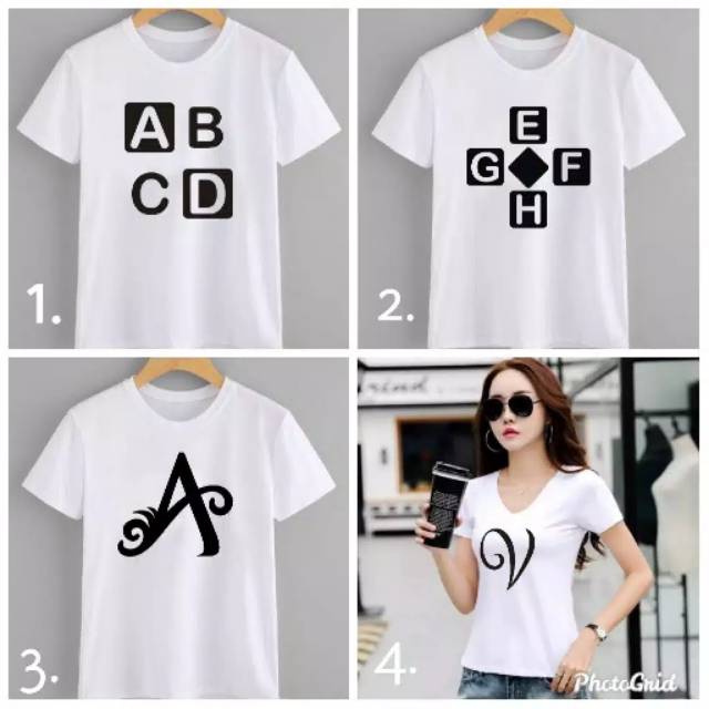 Girl's Tops / Women's Clothing / Women's Clothing Motifs Letters | Shopee Malaysia