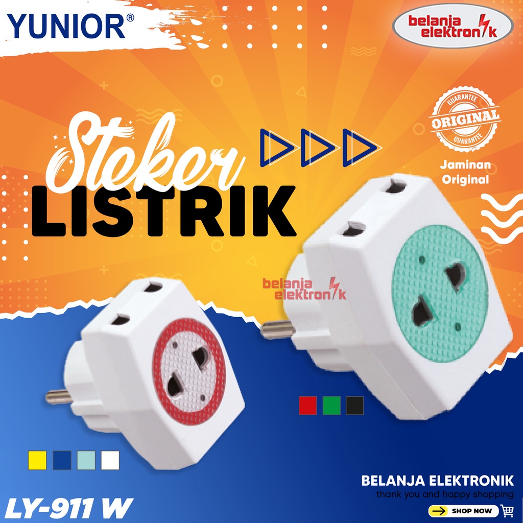 JUNIOR Multi-Function T Plug LY-911W Multi-Purpose Plug | Shopee Malaysia