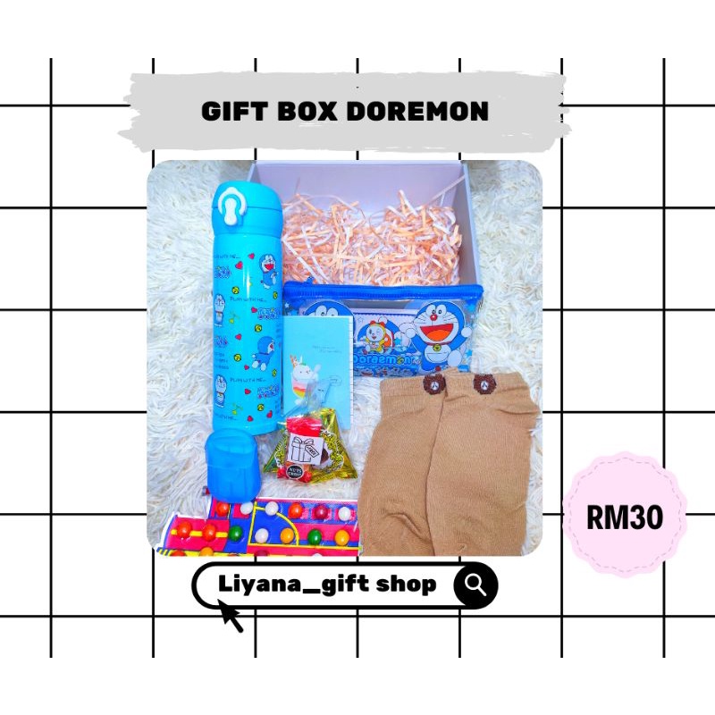 🔥 Limited Set Gift Box Doremon🔥 | Shopee Malaysia