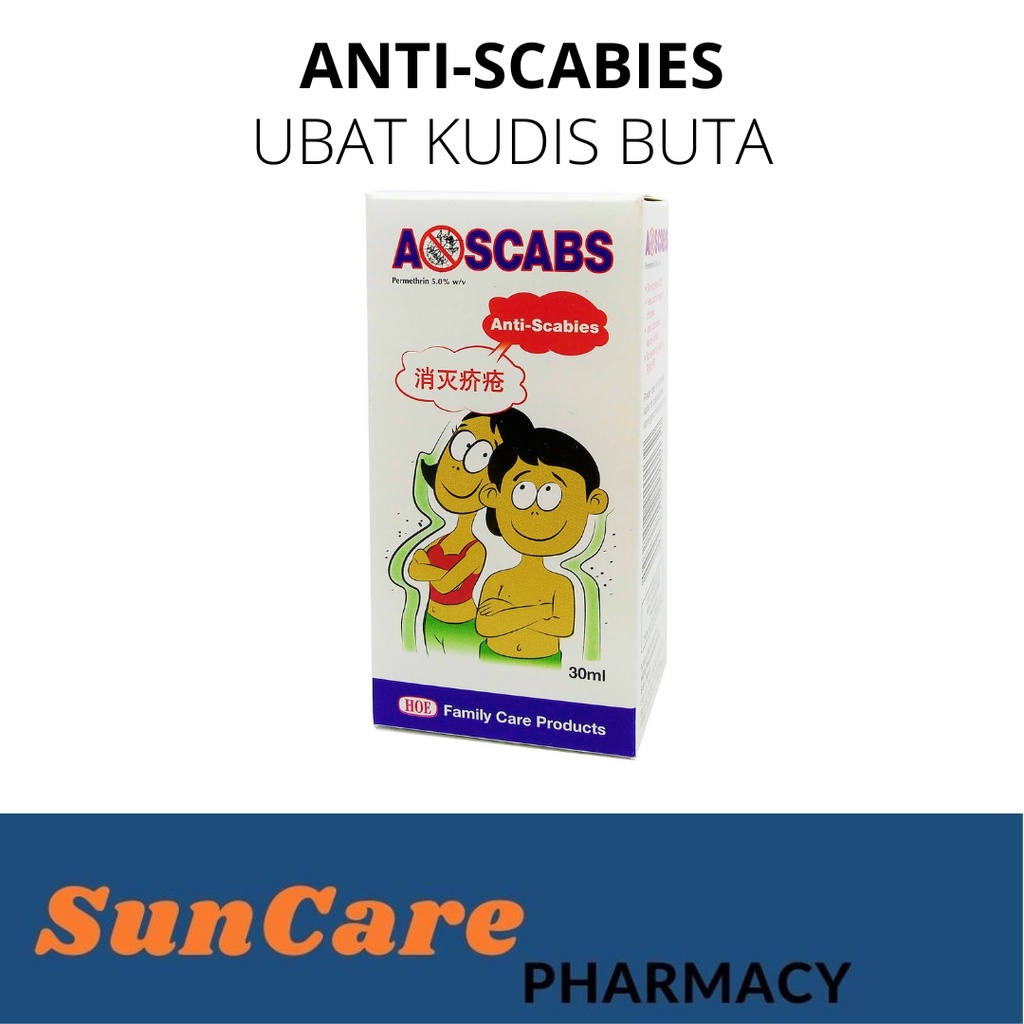 HOE A-Scabs Anti-Scabies Lotion 30ml (Exp Date: 10/2024 ) | Shopee Malaysia