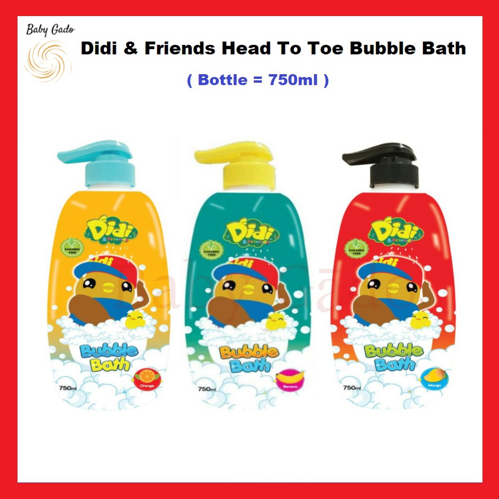 Didi & Friends Didi And Friends Head to Toe Baby Body Bath Bubble Wash ...