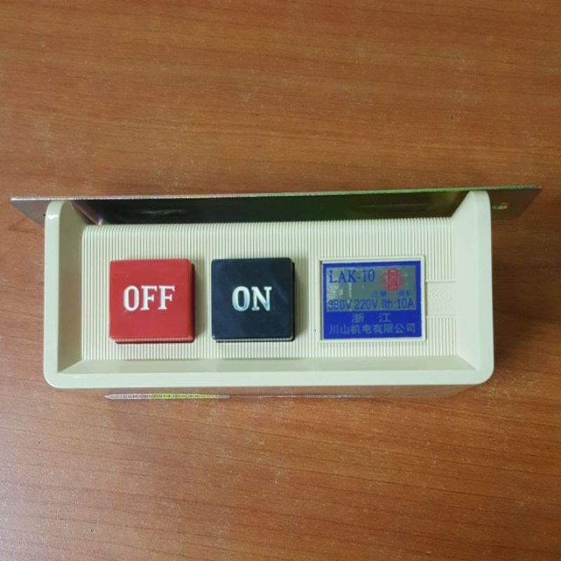 Suis Box Motor Mesin Jahit / Push Button On Off Switch Box Industrial ...