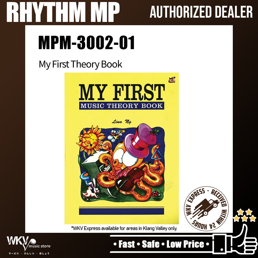 Rhythm MP My First Theory Book New Edition by Lina Ng (MPM-3002-01 ...