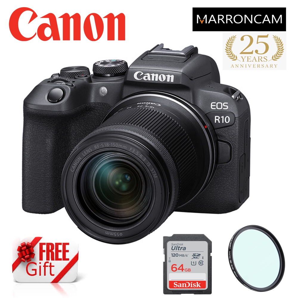 Canon EOS R10 Mirrorless Camera | Shopee Malaysia