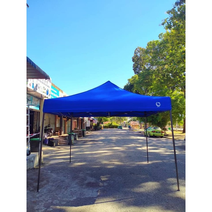 KHEMAH MAHITA 420D BESI BULAT SAIZ 10ftX10ft CANOPY MAHITA 10X10 KHEMAH ...