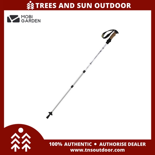 Mobi Garden Lightweight Adjustable Aluminium Hiking Stick | Shopee Malaysia