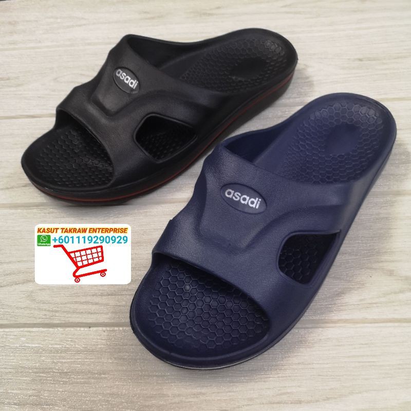Asadi 80246 Men Lightweight Slipper Sandal | Selipar Lelaki | Shopee ...
