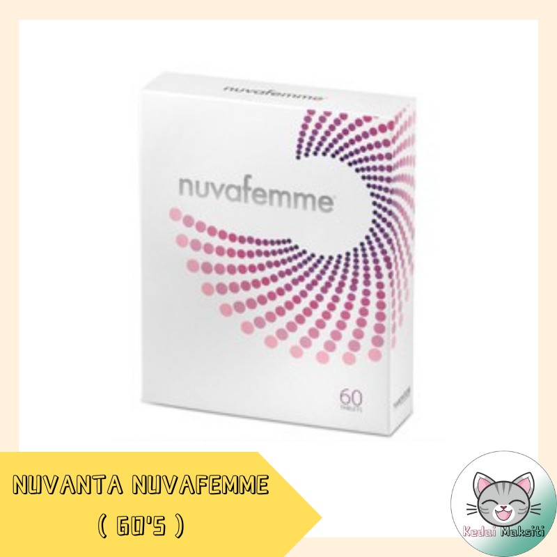 Nuvanta Nuvafemme Soy Extract ( 60's + 10's ) Exp 2/24 | Shopee Malaysia
