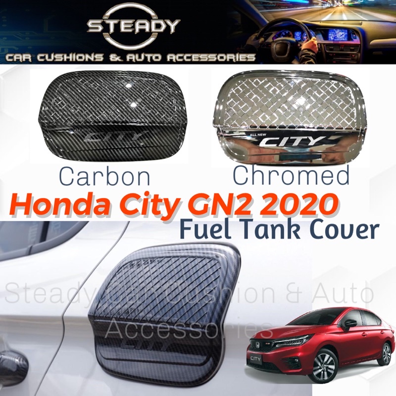 Honda City GN2 2020 2021 Fuel Tank Cover Petrol Cap Carbon Chromed ...