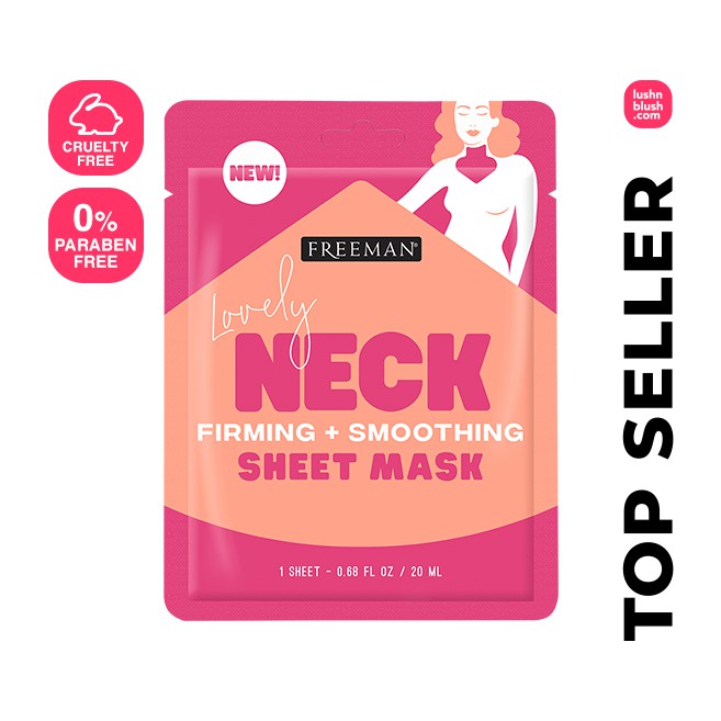 Freeman Beauty Lovely Neck Firming + Smoothing Body Sheet Mask (Expiry ...