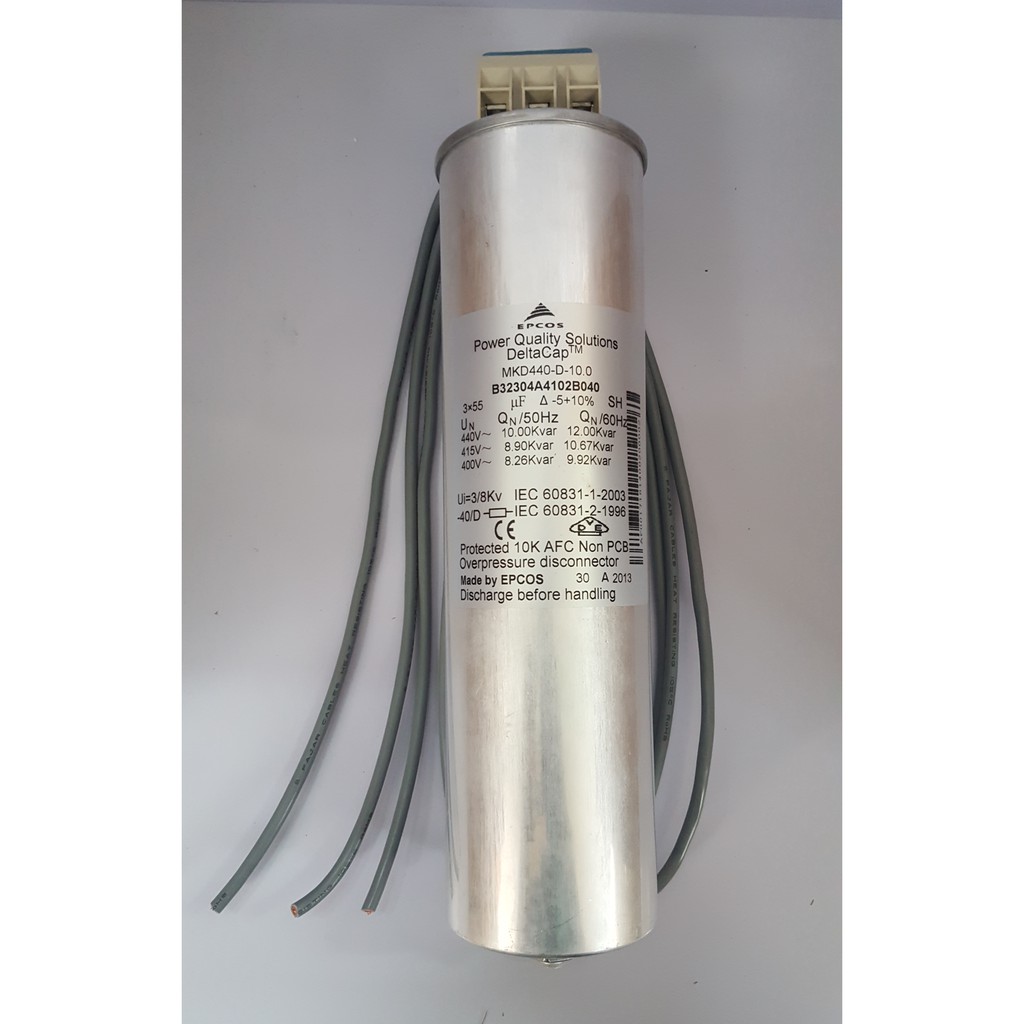 EPCOS Capacitor Bank 440V 525V power capacitor with cable | Shopee Malaysia