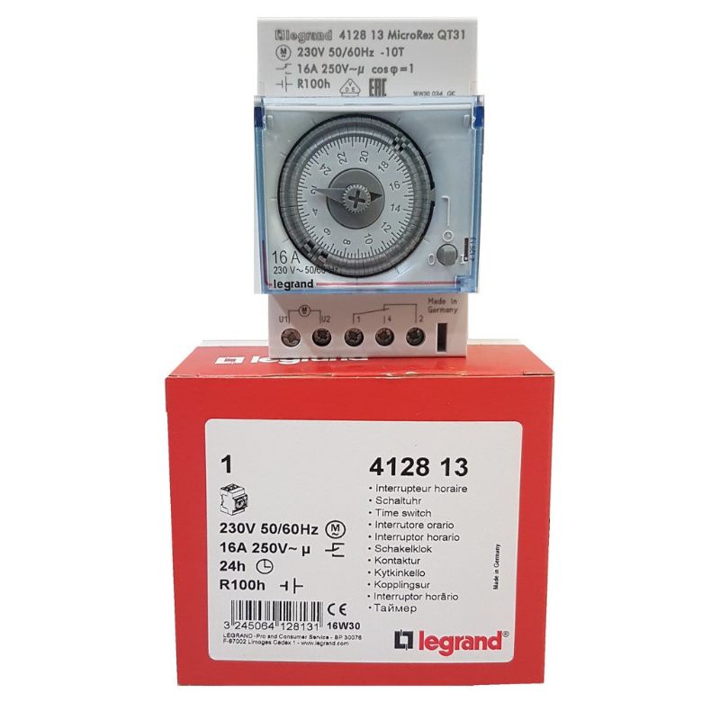 Legrand 24hours timer Analogue Time Switch Made In Germany | Shopee ...