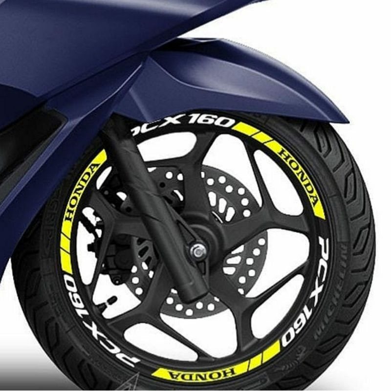 Pcx 160 Rim Stickers, PCX 160 Rim Stickers, PCX 160 Rim Stickers, 12pcs ...
