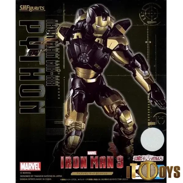 Bandai Tamashii S.H.Figuarts Marvel (Ironman 3) Iron Man Mark 20 Python ...
