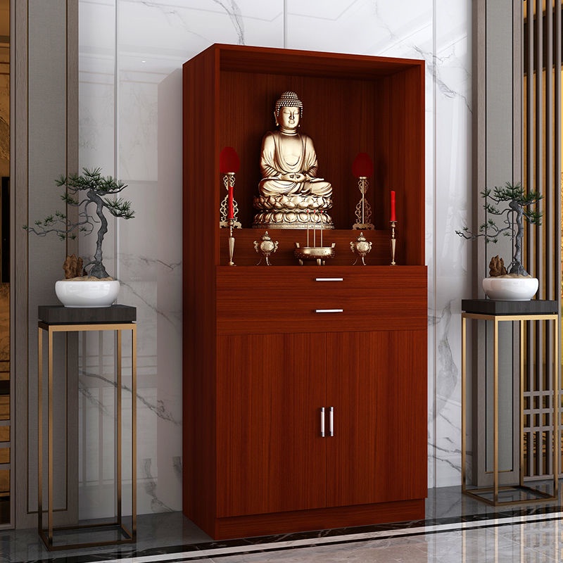 Buddha Table, God of Wealth Table, Buddha Statue Cabinet, Altar ...