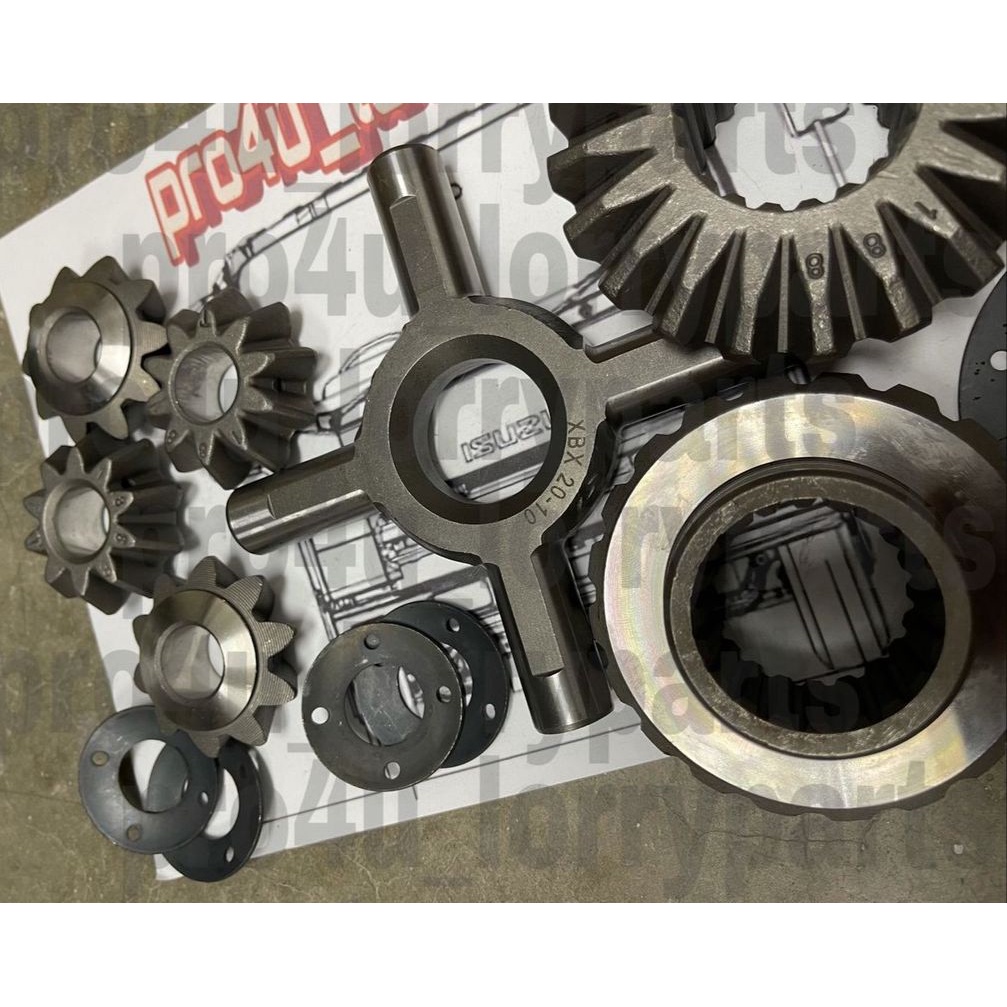 ISUZU NPR NKR HICOM 4.3 (19 TEETH) (23 TEETH)SHAFT HOLE SPIDER KIT 7X43 ...