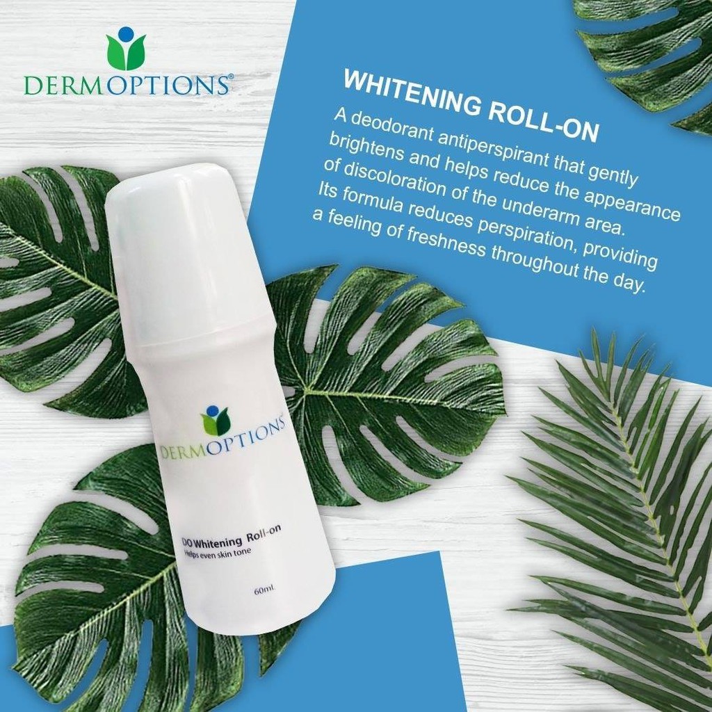 Derm Options Whitening Roll On Deodorant 60ml | Shopee Malaysia