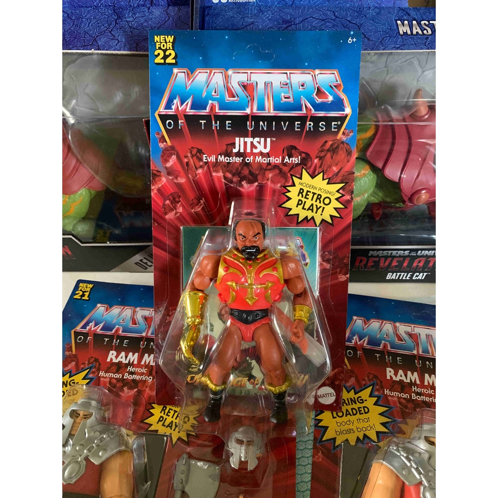 Mattel Masters Of the Universe Classic MOTU He-MAN Jitsu Evil Master of ...