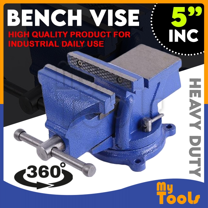 5 Swivel Bench Vice Vise Bench Vice Clamp Clamping Tools | Shopee Malaysia