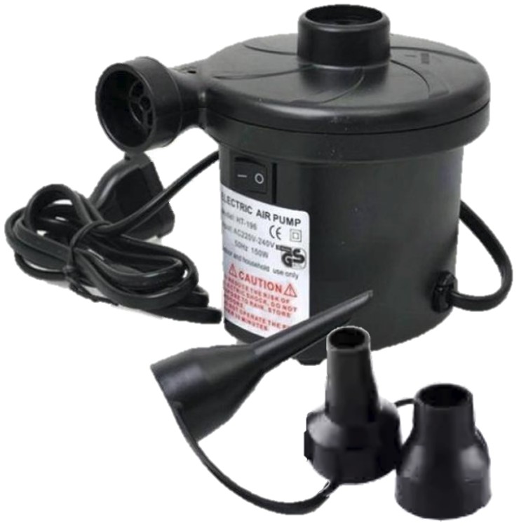 AC Electric Inflatable Deflated Air Pump Quick-Fill Inflator Pump Pam ...
