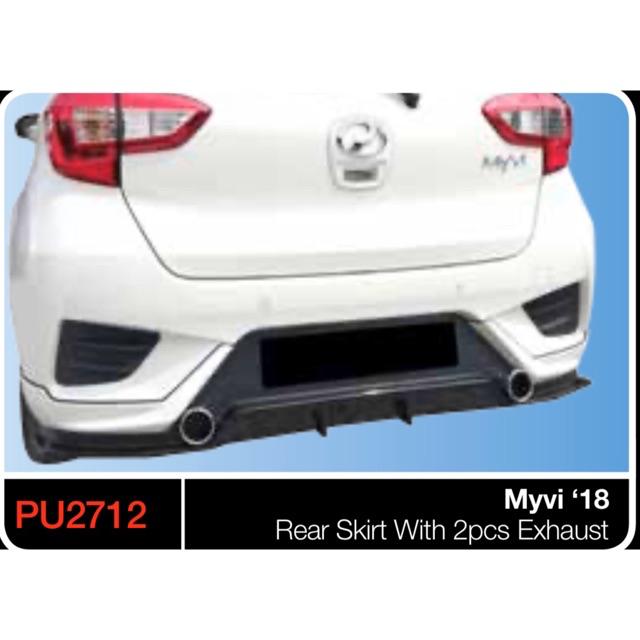 Perodua myvi G H SE advance front rear diffuser lip splitter skirt 2011 ...