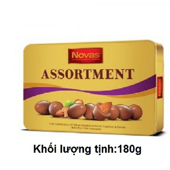 Imported SOCOLA in a very beautiful tin box brand NOVAS - ASSORTMENT ...