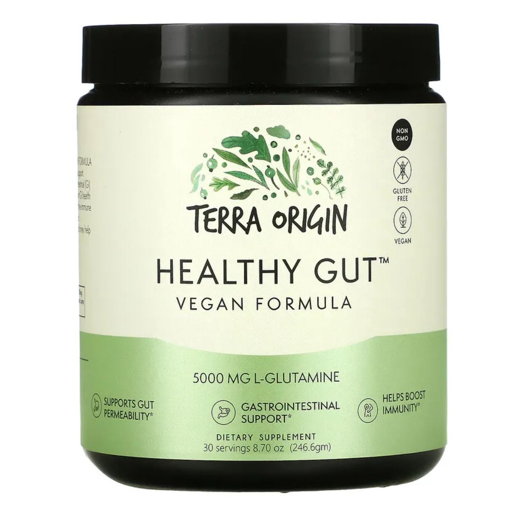 Terra Origin, Healthy Gut, Vegan Formula, 246.6 g, Supports intestinal ...