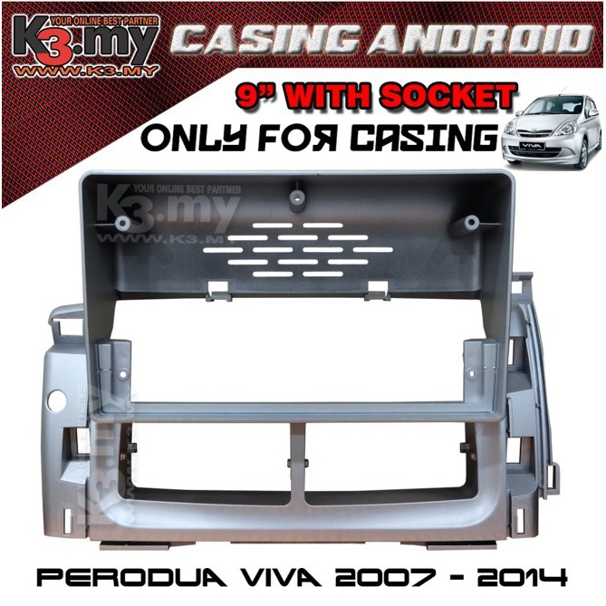 Perodua Viva 2007 2008 2009 2010 2011 2012 2013 2014 9'' Android Player ...
