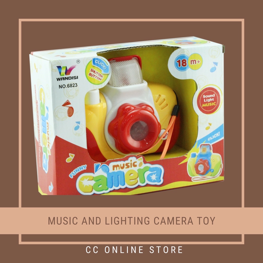 Camera Pretend Toys with Music and Light (READY STOCK) | Shopee Malaysia