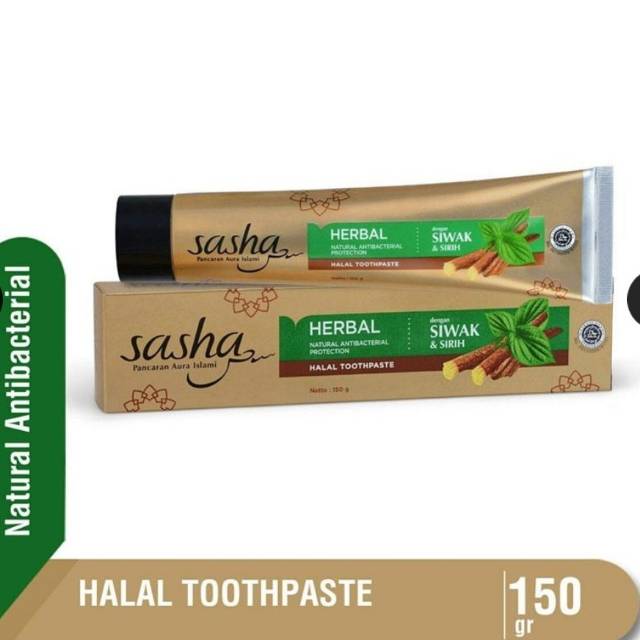 Sasha Toothpaste 150 g | Shopee Malaysia