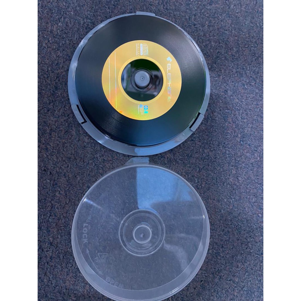 ELEPHANT Black Disc CDR 48x Recordable Media 700MB (READY STOCK ...