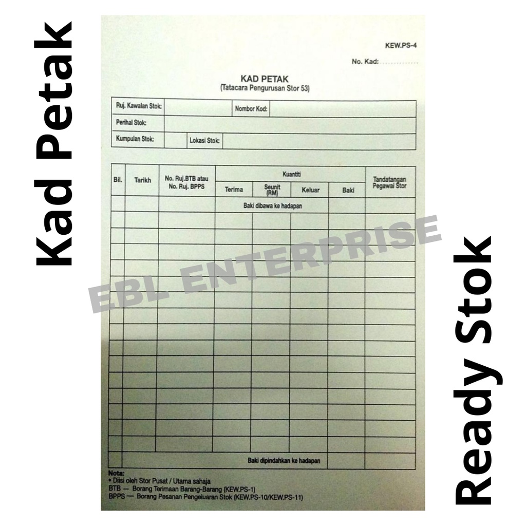 Kad Petak (KEW.PS-4) - Hijau 100pcs/pkt | Shopee Malaysia