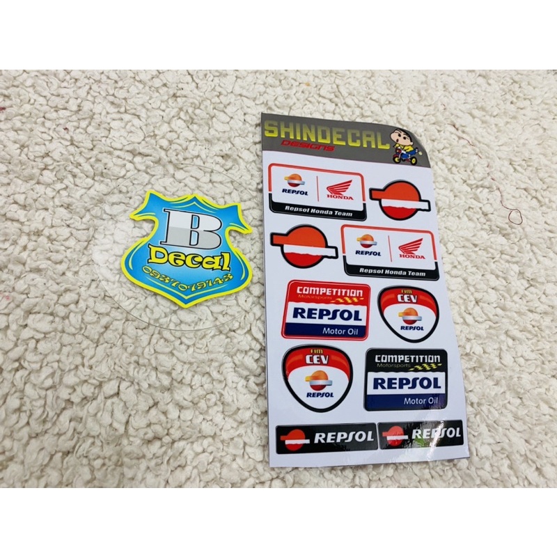 Repsol honda logo sticker | Shopee Malaysia