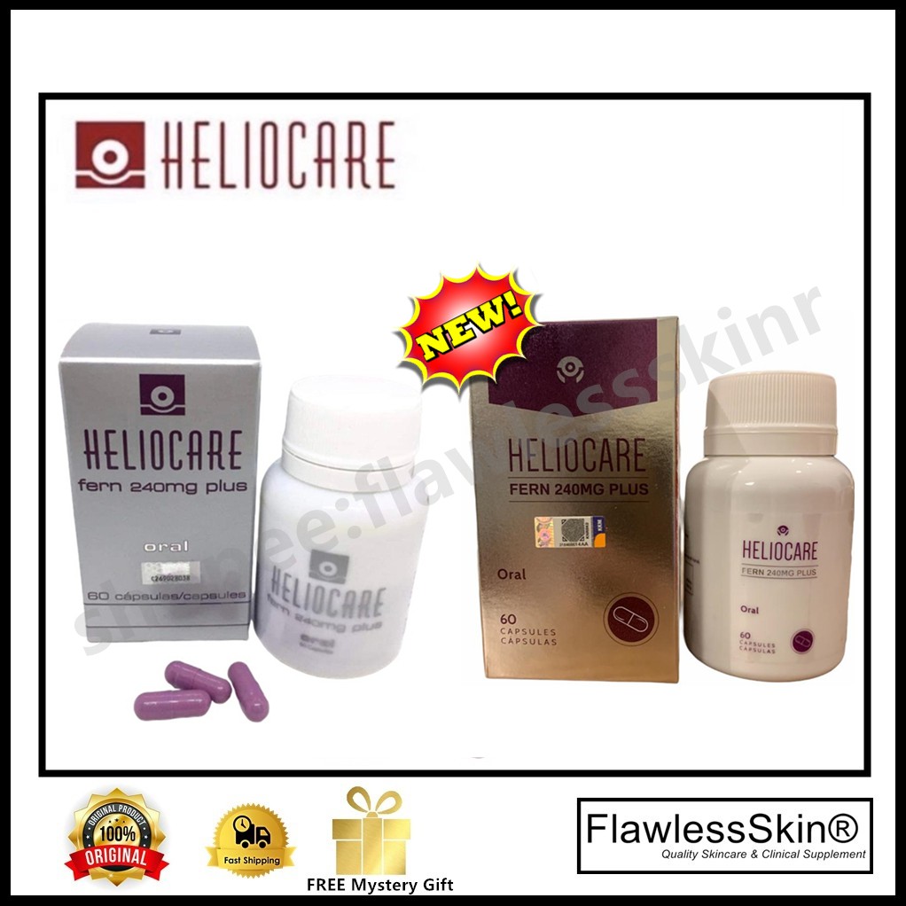 Heliocare Fern Plus Oral 240mg 60 capsules Fernblock™ ORIGINAL KKM ...