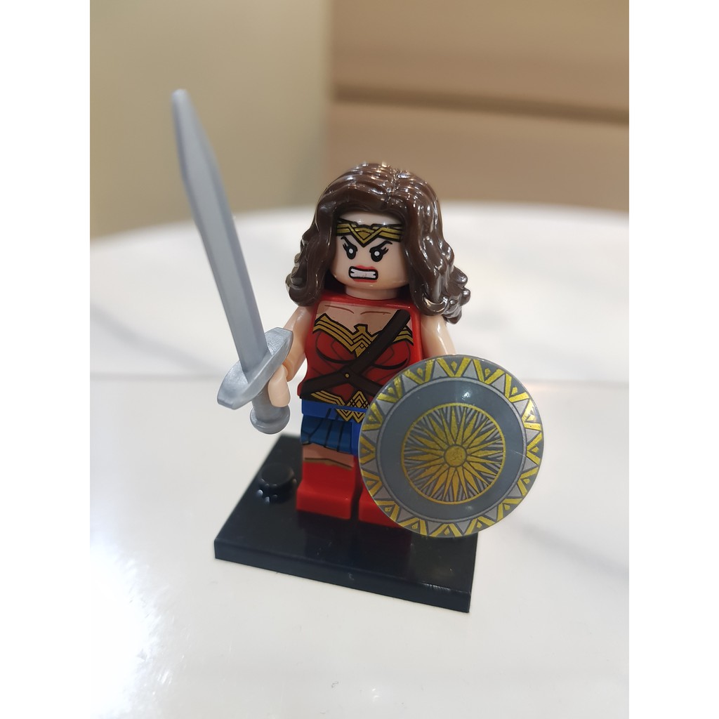 Wonder Woman minifigure justice league DC lego compatible | Shopee Malaysia