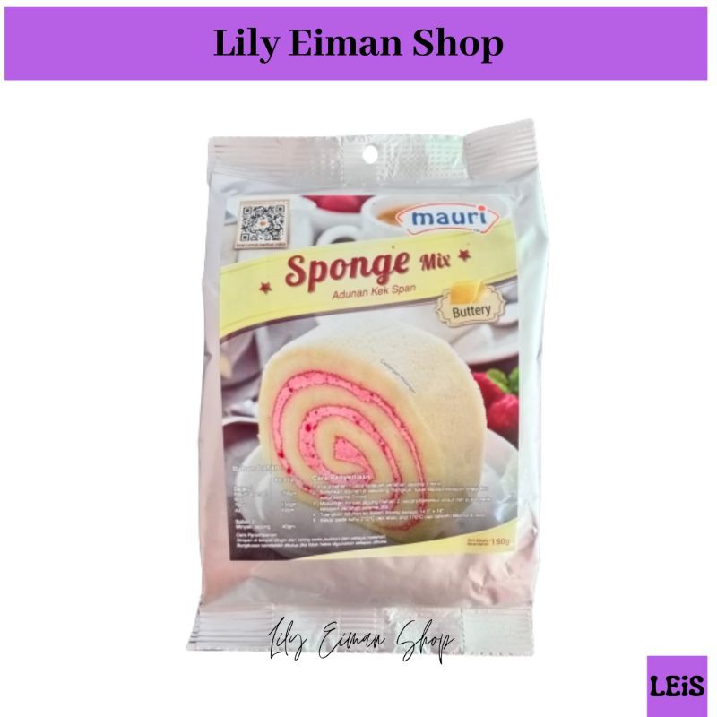 Tepung Adunan Kek Span Buttery / Sponge Cake Mix Buttery 150g by Mauri ...