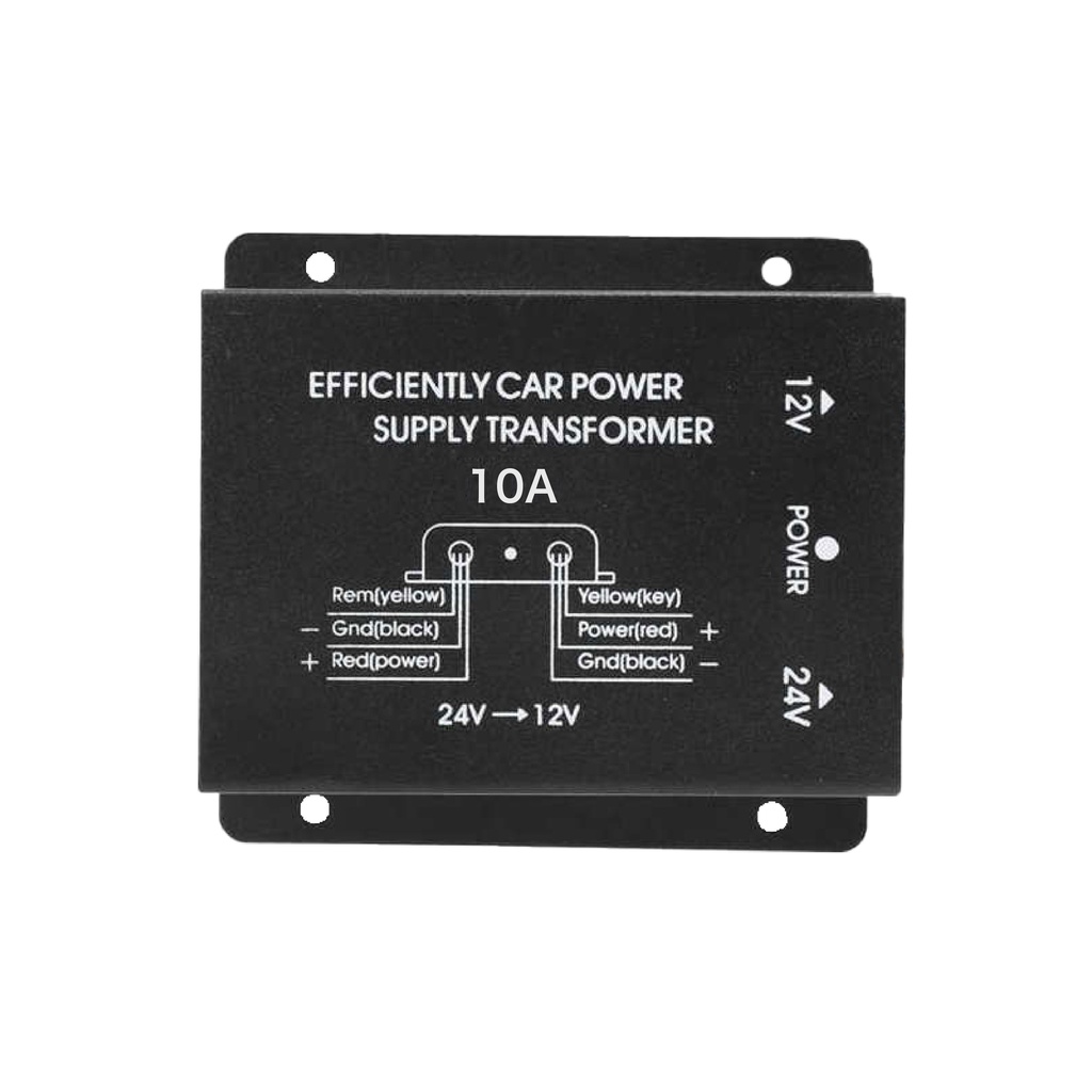 24V to 12V Car DC Power Electric Buck Transformer Converter 10A 15A 20A 30A 45A 60A Truck Lorry ...