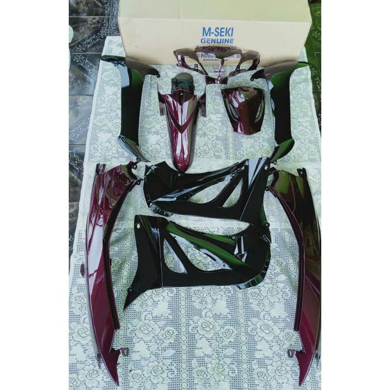 M-SEKI GENUINE PART & ACCESSORIES (COVER BODY SET )(MODENAS CT100 ...