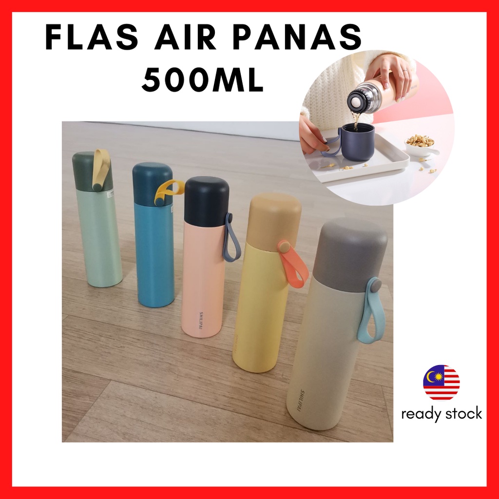 thermos air panas botol air panas dan sejuk thermal flask stainless ...