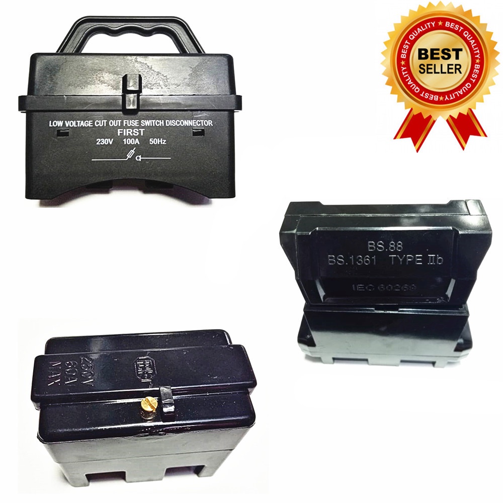 Cut Out Unit Complete Fuse 60A 100A Plk Low Voltage Neutral Link Switch ...