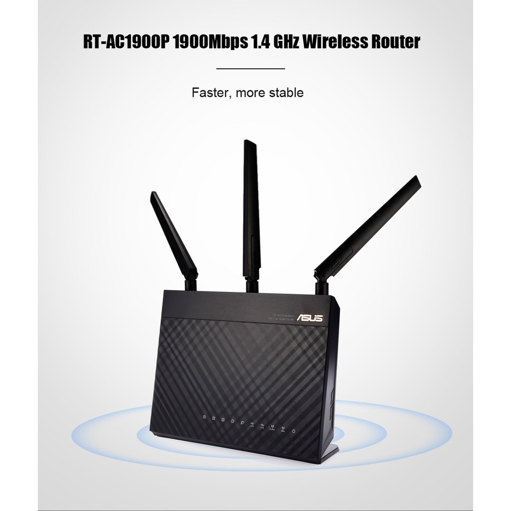 ASUS RT - AC1900P 1900Mbps Dual-band Wireless Wifi Router with 4 ...