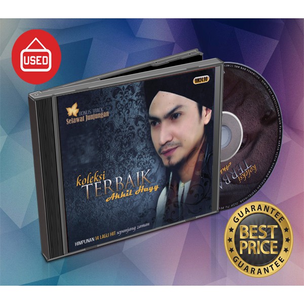 (USED) KOLEKSI TERBAIK AKHIL HAYY (CD) | Shopee Malaysia