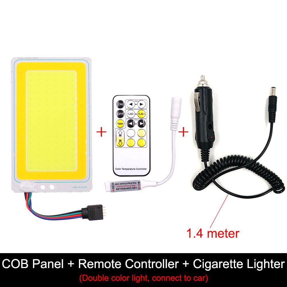 DC12V Double Two Color LED Light with Remote Control Dimmer Flip Chip ...