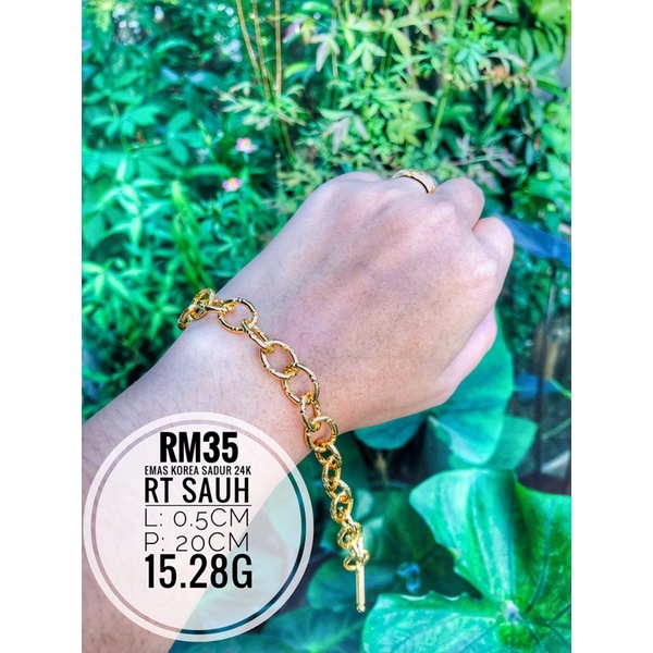 EMAS KOREA SADUR 24K RT SAUH | Shopee Malaysia