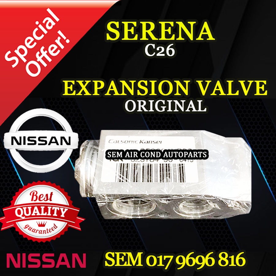NISSAN SERENA C26 ORIGINAL NISSAN TGK EXPANSION/ EXPENSION VALVE (CAR ...