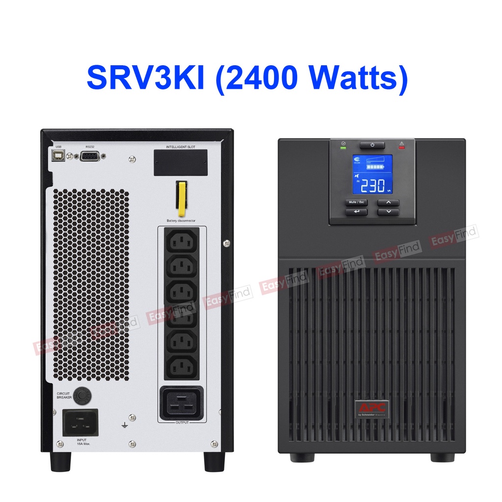 APC SRV3KI/SRV3KI-E Easy UPS SRV 3000VA 230V | Shopee Malaysia