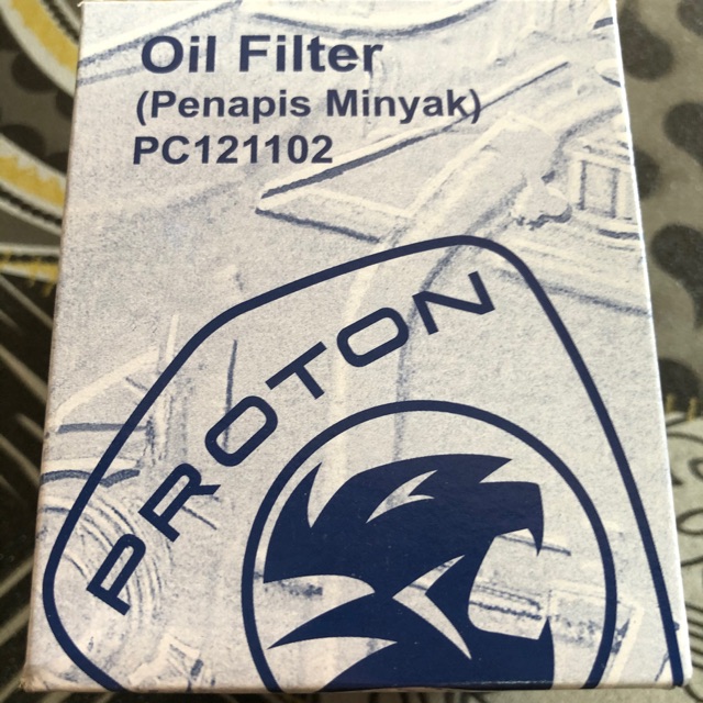Proton wira 1.6,waja,blm,gen2,exora,persona oil filter original ...