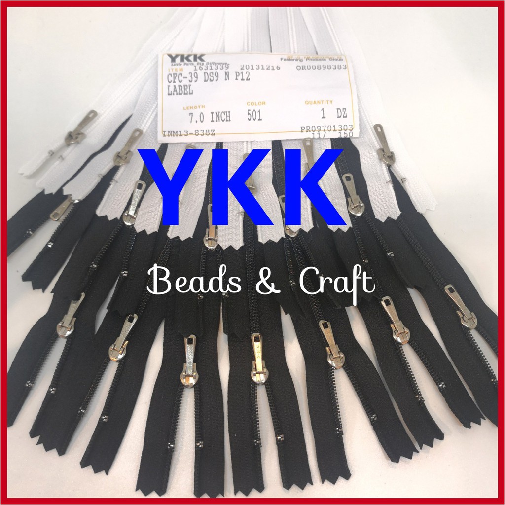 Genuine YKK Zipper/ Zip Ykk Lelaki | Shopee Malaysia