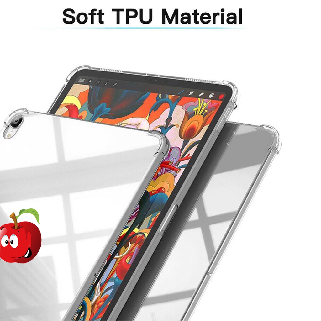 Silicone Transparent Casing iP Back Cover Mini /2/3/4/5 iP 2/3/4 iP 9.7 ...