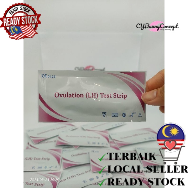 🔥READY STOCK🔥 LH Test LH Strip Ovulation Urine OPK Kesuburan Wanita ...